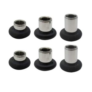 6 x magnetic interchangeable thumbsticks for xbox one elite controller series 2 - standard (2), dome (2), tall (2)