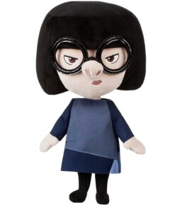 edna mode 13” plush soft stuffed doll figure rare new