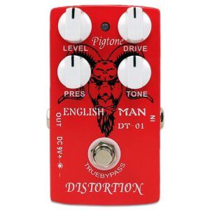 guitar effect pedal analog distortion dc 9v true bypass(us pp-30)