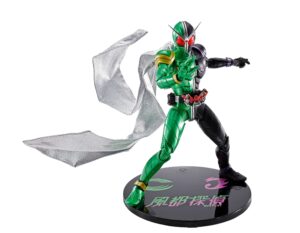 tamashii nations - fuuto pi - (shinkocchou seihou) kamen rider double cyclone joker futo pi animated anniversary, bandai spirits s.h.figuarts action figure