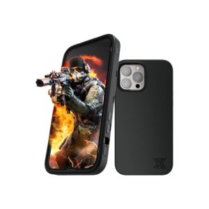 iphone 13 pro mobile gaming triggers controller case and gaming glass (screen protector) for purg/sniper/fortnitee/call of duty and other shooting games