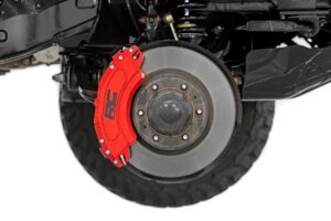 rough country brake caliper covers for 2019-2024 ram 1500 2wd/4wd - 71148a