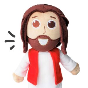 the talking jesus doll | speaks 10 of jesus' bible verses | teach your kids before the world does