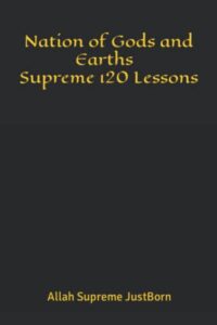 nation of gods and earths supreme 120 lessons