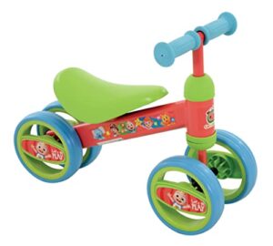 cocomelon m004520 bobble ride on, multi, 37cm x 17cm x 47cm