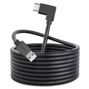 ukiism 16ft vr link cable compatible with meta/oculus quest 3, quest2/pro/pico4 accessories, usb 3.0 to usb c charger & data cable for vr headset and gaming pc