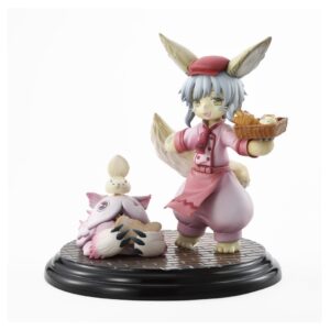 bell fine made in abyss: nanachi and mitty non-scale pvc figure, multicolor