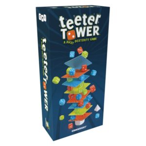 teeter tower -a dicey dexterity game