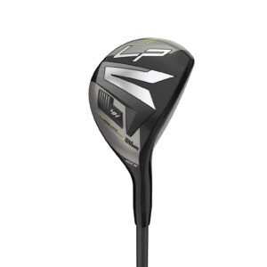 wilson staff launch pad 2 hybrid 4 golf club - men's left handed, graphite, regular flex, 22.5 loft