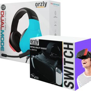 orzly gaming headset & vr headset for nintendo switch