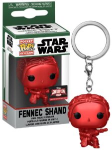 funko pop! keychain: star wars - fennec shand 2022 limited edition exclusive