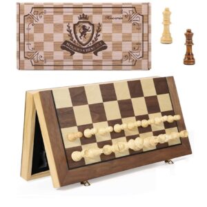 jaeraph chess sets, wooden chess board, chess sets for adults, magnetic chess set, travel chess set, folding chess board set, chess sets for adults and kids, wooden ajedrez board game