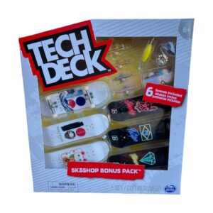 tech deck sk8shop bonus pack mini finger skateboard multi (revive (sk8shop bonus pack))