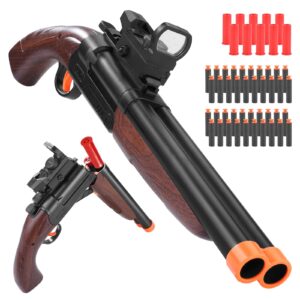 eaciilee toy gun soft bullet educational model shooting games for 6+ boys toy gun soft bullet educational mode