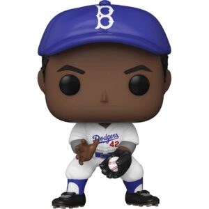 funko pop! icons! jackie robinson full color uniform non-chase figure