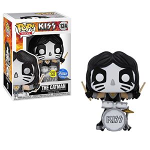 funko pop! kiss: the catman - glow in the dark collectible - online exclusive