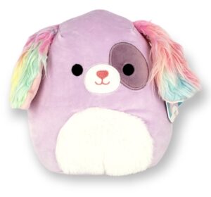 squishmallow kellytoys - 8 inch (20cm) - barb the purple dog - super soft plush toy animal pillow pal buddy stuffed animal birthday gift