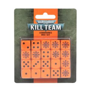 warhammer 40000 kill team legionaries dice set