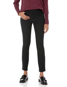 gap womens skinny ankle in bi-stretch pants, true black v2, 12 us