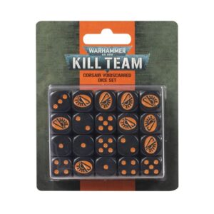 warhammer 40000 kill team corsair voidscarred dice set