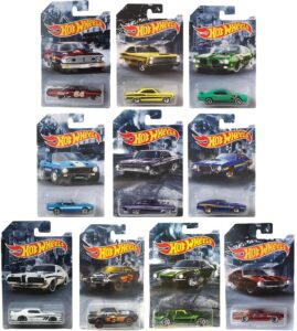 hot wheels 2020 american steel muscle cars complete set of 10 diecast vehicles