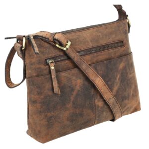 leather crossbody bags for women | genuine leather crossbody shoulder messenger bag for women