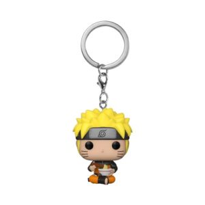 funko pop! keychain: naruto uzumaki - naruto uzumaki with noodles novelty keyring - collectable mini figure - stocking filler - gift idea - official merchandise - anime fans - backpack decor