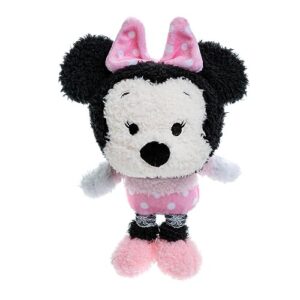 kids preferred disney cuteeze minnie mouse stuffed animal plush toy - for babies and toddlers, multicolor, 6 inches