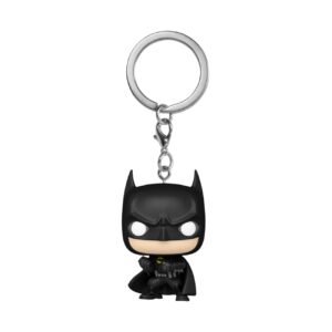 funko pop! keychain: dc - the flash - batman - dc comics novelty keyring - collectable mini figure - stocking filler - gift idea - official merchandise - comic books fans - backpack decor