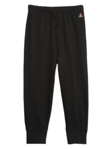 gap baby boys pull-on jogger casual pants, true black, 3-6 months us