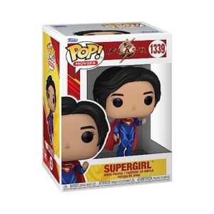 funko pop! movies: dc - the flash - supergirl - dc comics - collectable vinyl figure - gift idea - official merchandise - for kids & adults - comic books fans - model figure for collectors