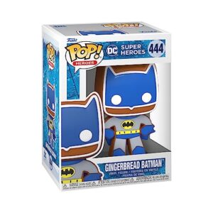 funko pop! heroes: dc holiday - gingerbread batman