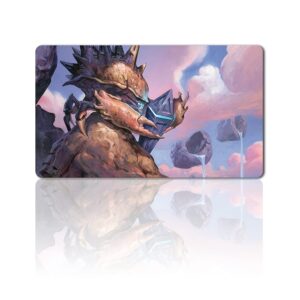 hedron-crab - board game tcg playmat table mats size 23.6x13.8 inch games mousepad compatible for tcg mtg playmat bag