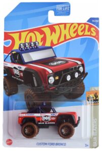 hot wheels custom ford bronco, baja blazers 8/10 [red]