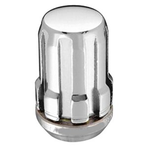 mcgard splinedrive lug nut compatible with dodge daytona 1984-1993 | cone seat | m12 x 1.5 | 1.24in. length | 4-pack | chrome | requires tool