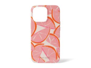 kate spade new york other grapefruit printed tpu phone case 13 pro pink multi one size