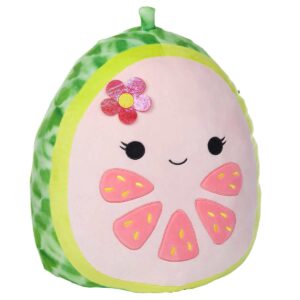 squishmallows official kellytoy soft plush ( 16 inch, lena the guava)