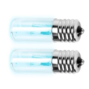 xpes u-v-c replacement bulb for germ guardian 3w 10v u-v-c light bult gg1000 gg1100 gg1100w ggh200 (2 pack)