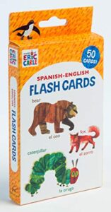 world of eric carle (tm) spanish-english flash cards: (bilingual flash cards for kids, learning to speak spanish, eric carle flash cards, learning a language)