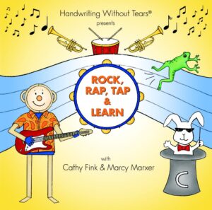 rock, rap, tap, and learn readiness to printing cd (handwriting without tears)