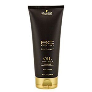 schwarzkopf professional bonacure bc oil miracle potion shampoo, 6.8 oz/200 ml hair shine shampoo