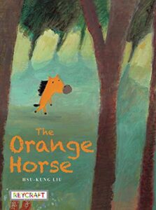 the orange horse