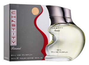 rasasi chastity eau de parfum spray for men, 3.4 ounce