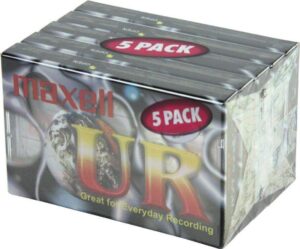 maxell normal bias ur-90 (15-pack) standard size cassettes