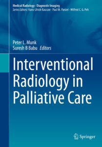 interventional radiology in palliative care (medical radiology)