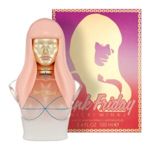 nicki minaj pink friday eau de parfum spray for women, 3.4 ounce