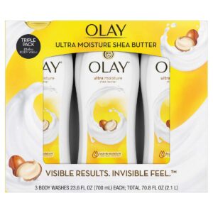 olay ultra moisture body wash 23.6 fluid ounce,3 pack in single box