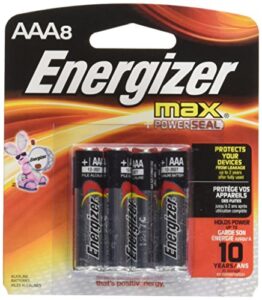 energizer-eveready 05669 e92bp-8 aaa battery