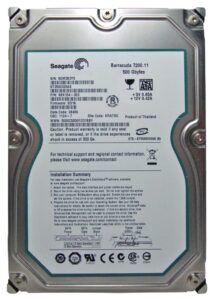 seagate st3500320as barracuda 7200.11 500 gb sata 32 mb cache bulk/oem hard drive