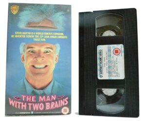 the man with two brains [vhs]